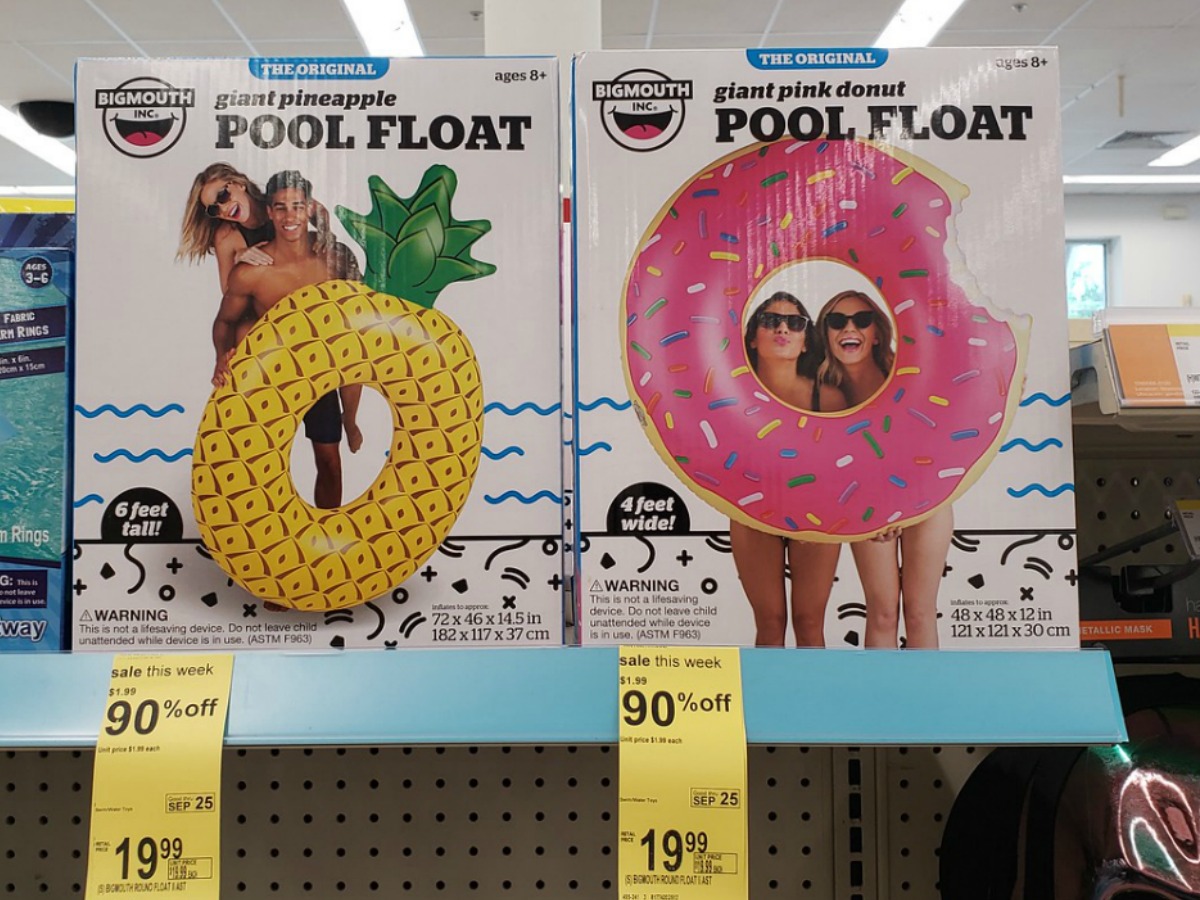 90% Off Walgreens Summer Clearance | Pool Floats, Sandals, & More