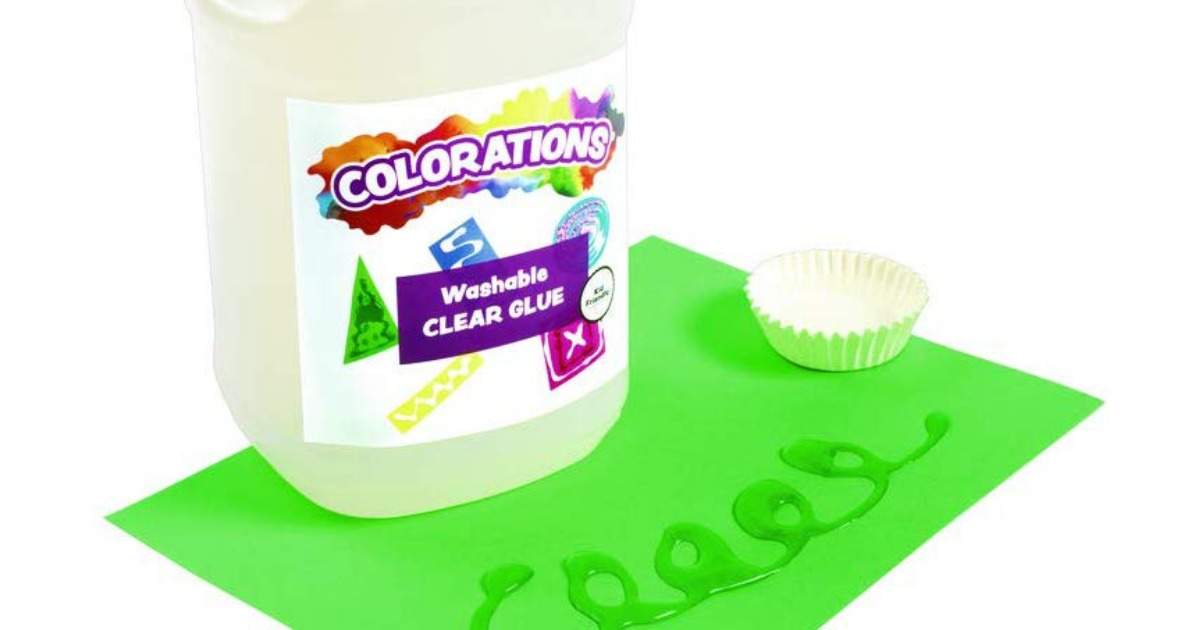 Washable Clear Glue 1-Gallon Bottle Only $5 at Amazon (Regularly $15)