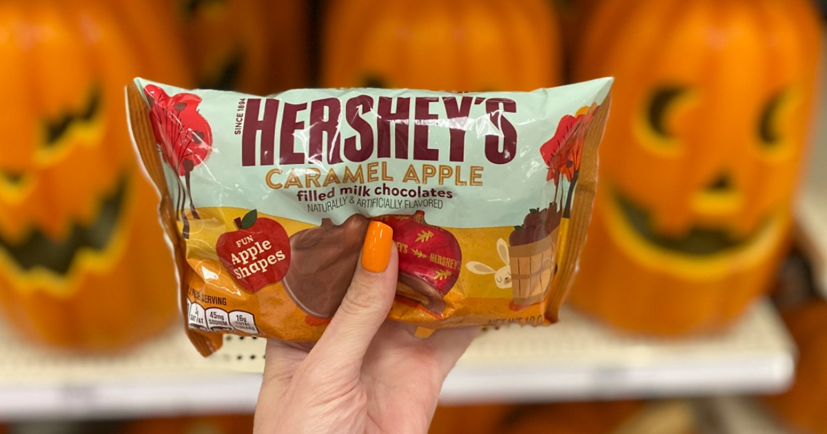 Hershey's Caramel Apple Filled Milk Chocolates Are Back for Fall