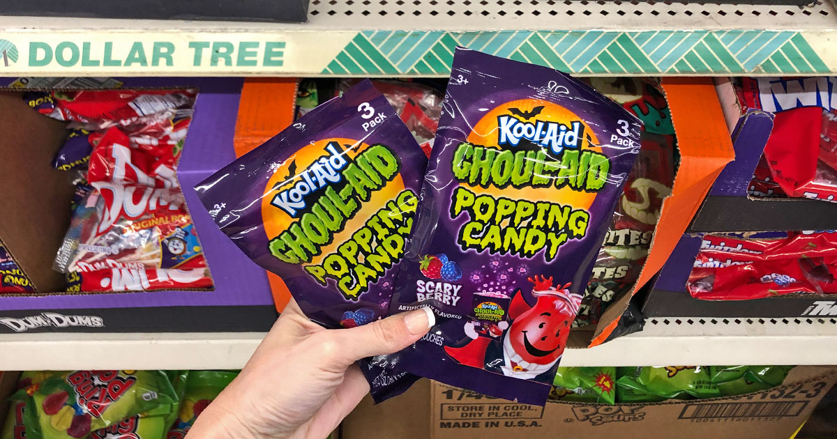 Kool-Aid Ghoul-Aid Popping Candy 3-Packs Only $1 at Dollar Tree