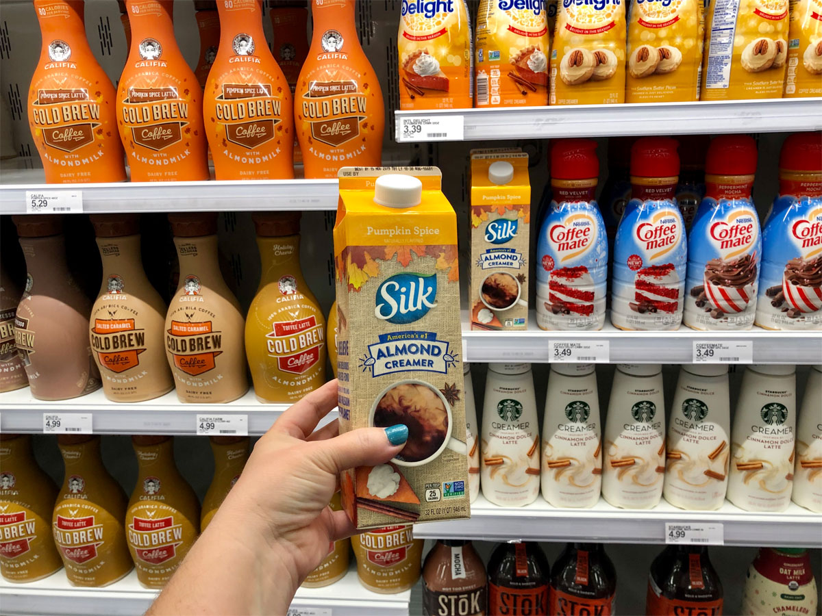 Up to 45% Off Silk Coffee Creamers at Target