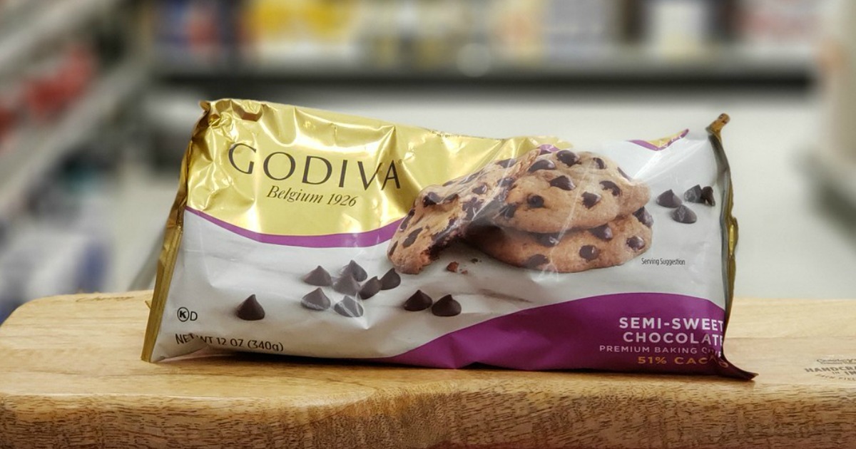 Godiva Chocolate Baking Chips Bags as Low as $1 Each After Cash Back at ...