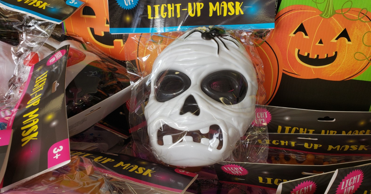 Halloween Light Up Masks Only $1 at Dollar Tree