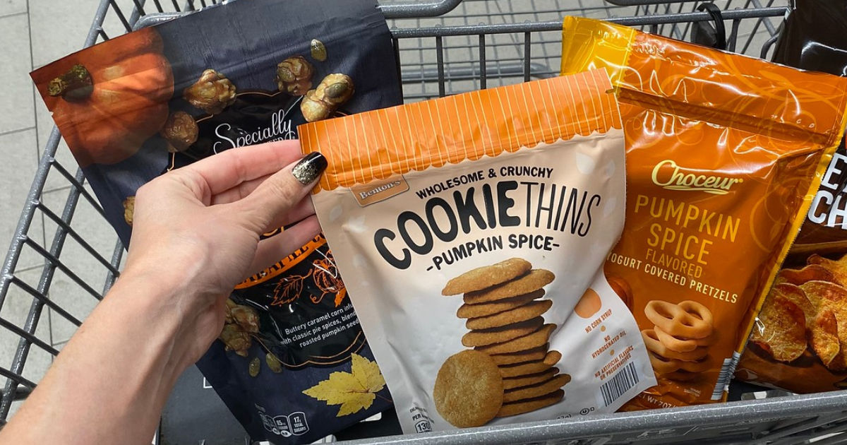 13 Pumpkin Grocery Items to Snag at ALDI | Pumpkin Cookies, Pumpkin Ice ...
