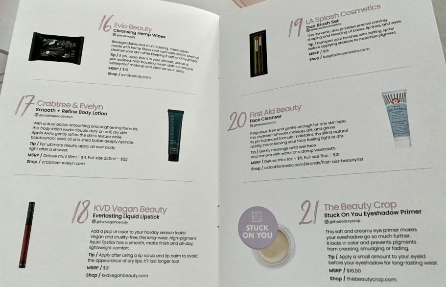 Best Beauty Advent Calendar for 2020 - Glossy Box Review | Hip2Save