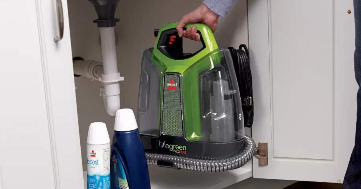 BISSELL Little Green ProHeat Portable Deep Cleaner Only $59.99 Shipped ...