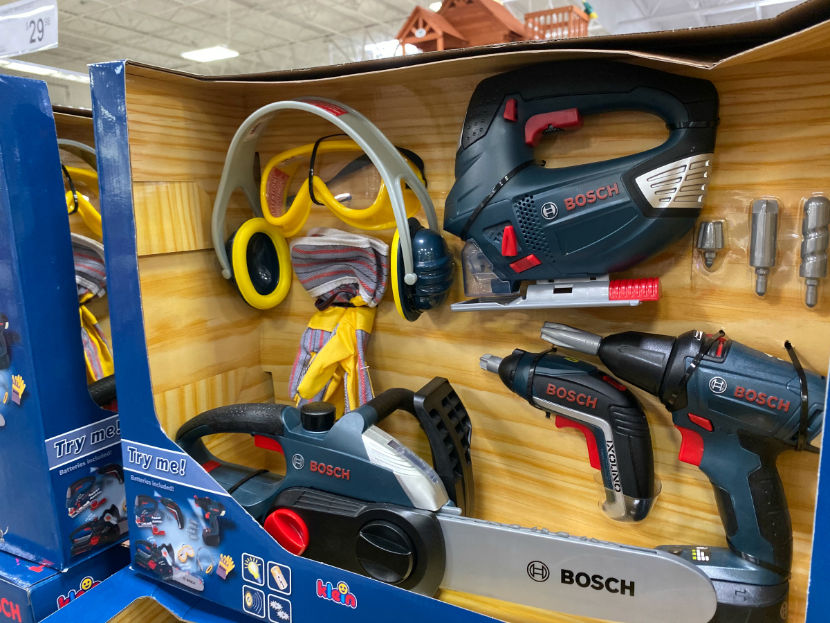 Bosch Toy Power Tool Set Just $24.91 on SamsClub.com | Includes ...