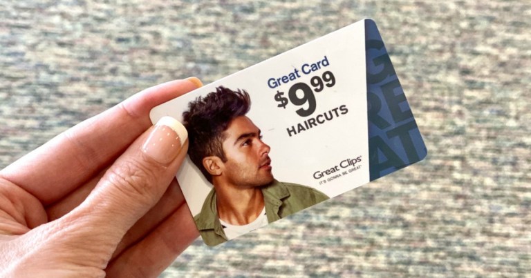 Prepaid Haircut Cards Just $9.99 at Great Clips | Stocking Stuffer Idea