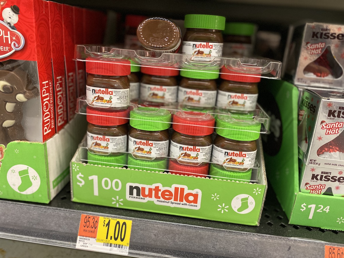 Mini Nutella Chocolate Hazelnut Spread Jars Just $1 at Target & Walmart ...