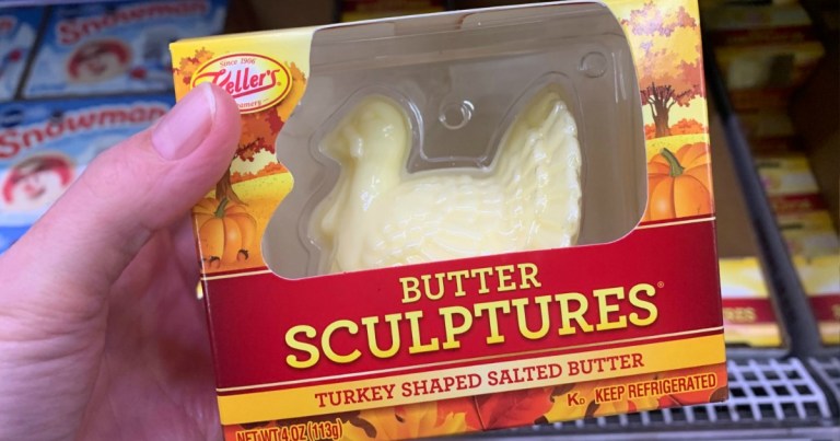 Your Family Will Gobble Up This Turkey-Shaped Butter at Thanksgiving