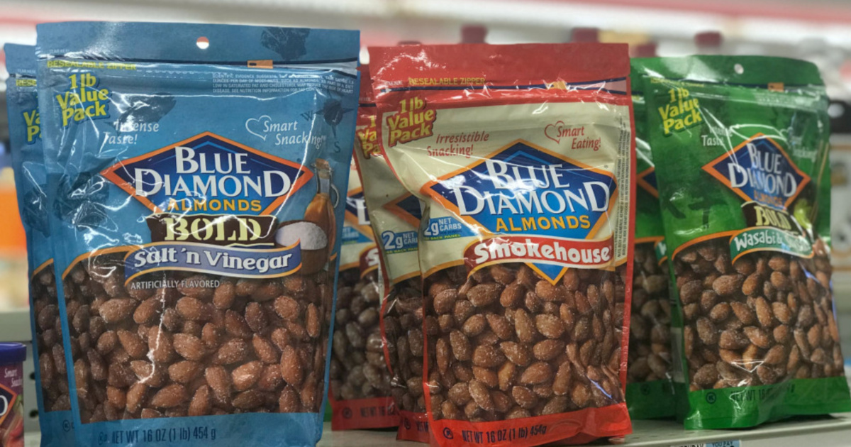 Blue Diamond Almonds 16oz Bag Only $4.99 Shipped at Walgreens ...