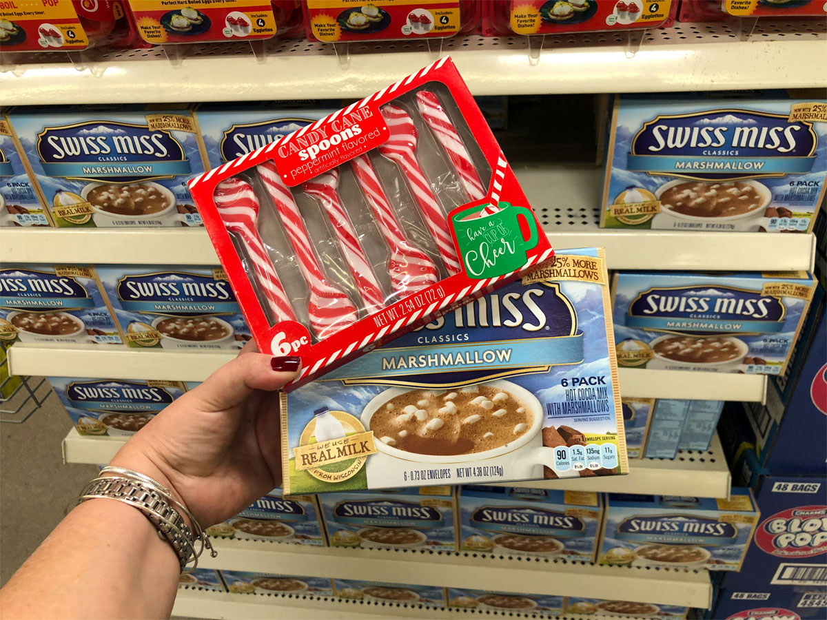 More Holiday Finds at Dollar Tree | Candy Cane Spoons, Christmas Decor ...