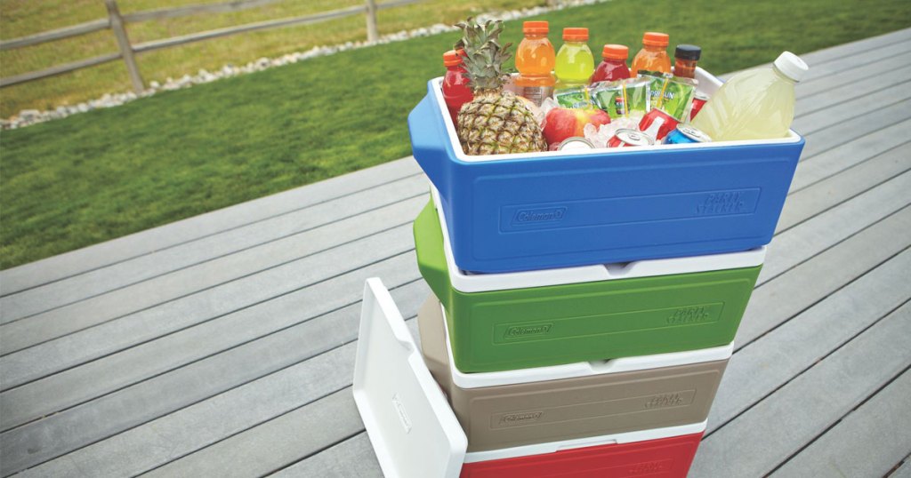Coleman 33-Quart Party Stacker Cooler Just $17.93 - Hip2Save