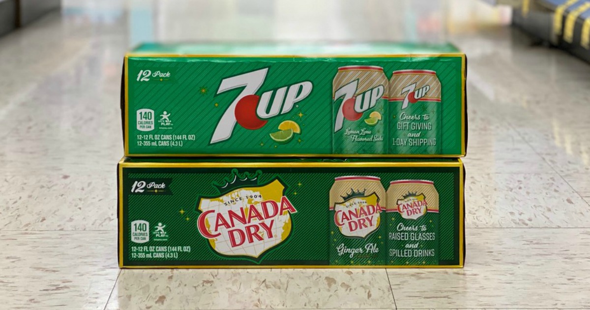 THREE Cases of Soda Just $13 Shipped on Amazon (7-Up, Sunkist, Canada ...