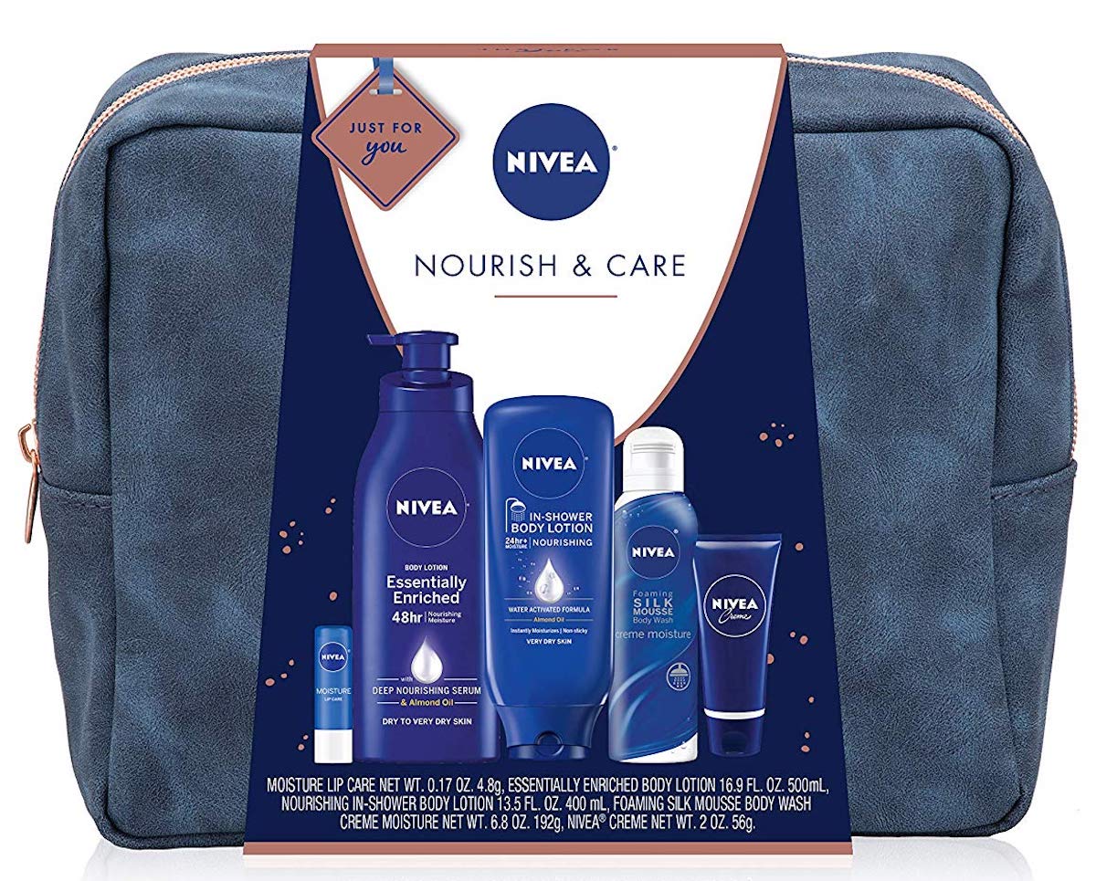 NIVEA Men Sensitive Skin Care 5-Piece Gift Set w/ Bag Just $10 Shipped ...