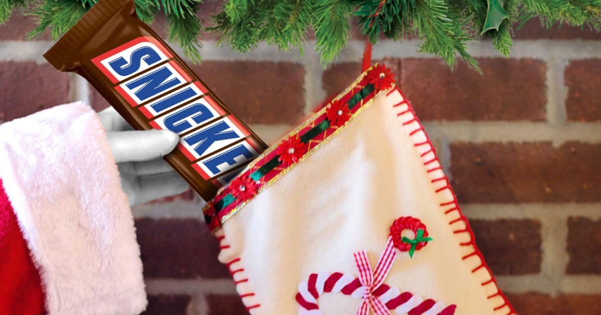 Snickers 1-Pound Slice n' Share Giant Candy Bar Only $7 at Amazon + More