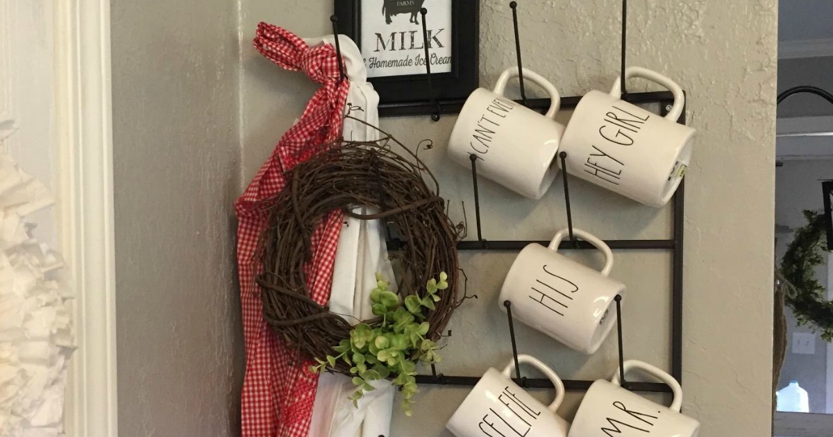 The Best Wall Mounted Coffee Mug Hanging Racks from Amazon