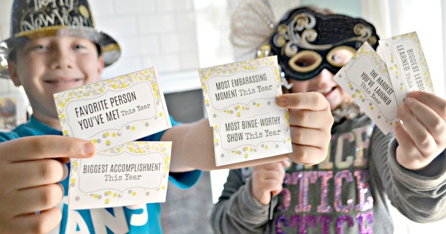 This New Year's Game Gets Everyone Talking Free Printable!