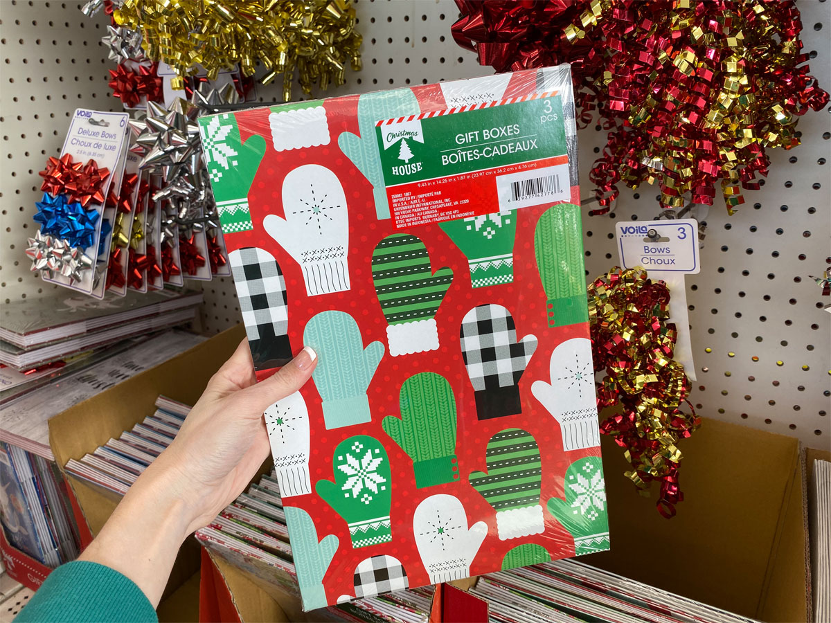 $1 Gift Wrapping Supplies at Dollar Tree | Giant Bags, Tags, Boxes, & Bows