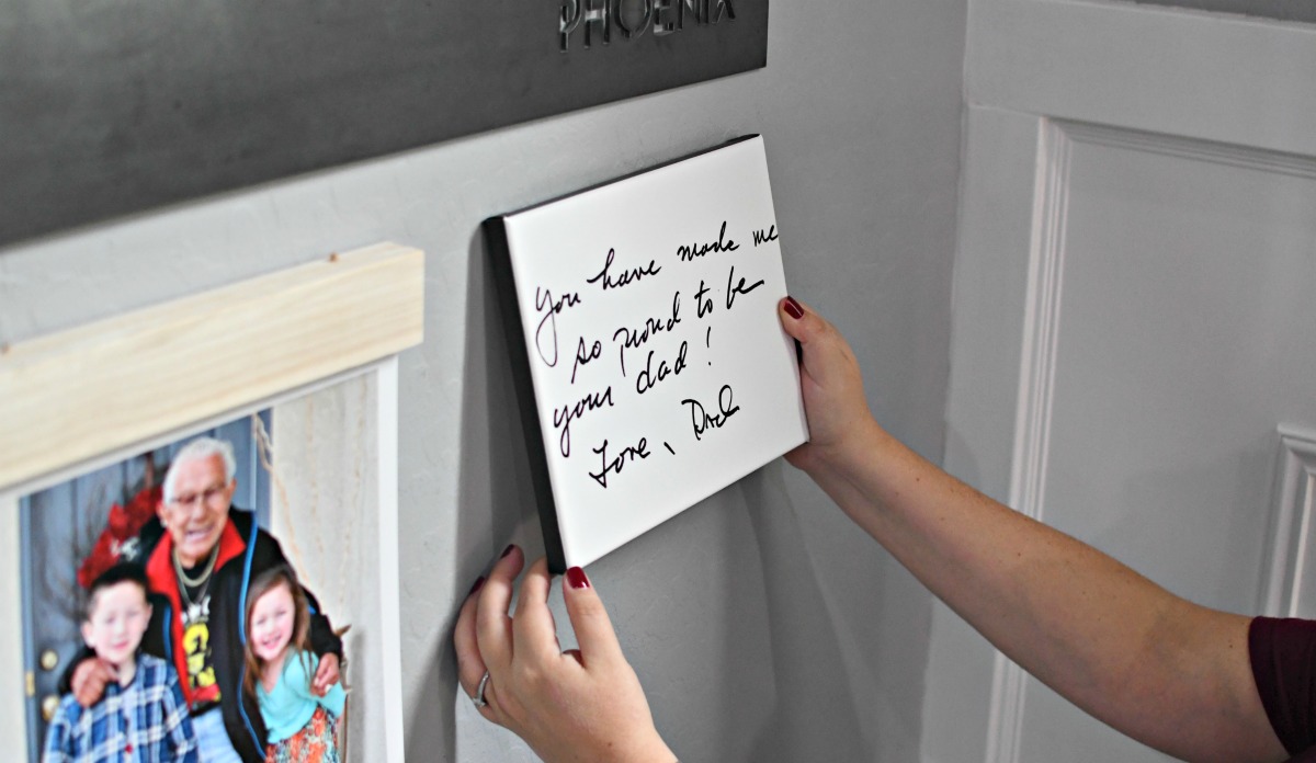 Preserve a Handwritten Note or Quote into a Photo Canvas | Hip2Save