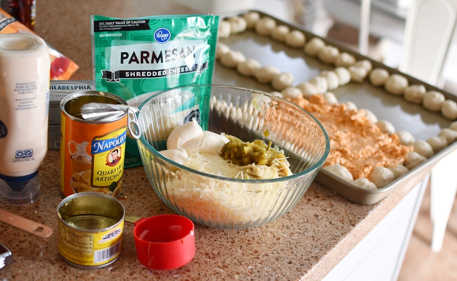 4 Cheese Dips on 1 Sheet Pan - Easy Game Day Appetizer Idea