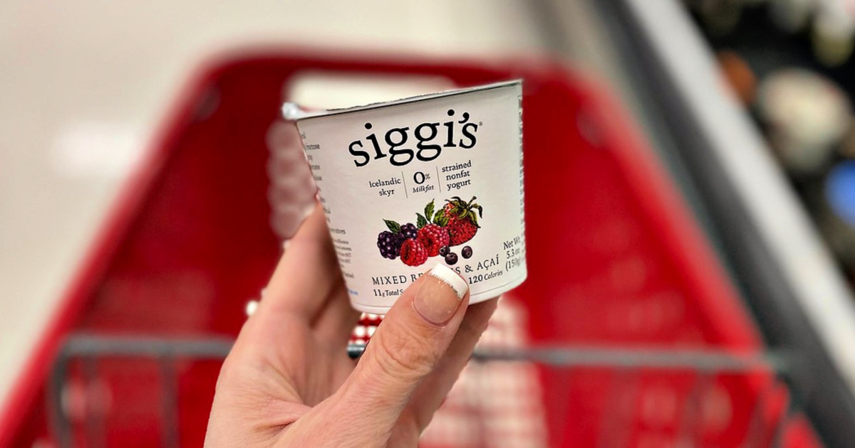Siggi’s Yogurt Only 31¢ Each After Cash Back at Target