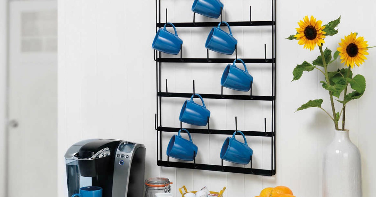 Mikasa Steel Mug Rack as Low as $29.99 at Costco | Holds 36 Mugs