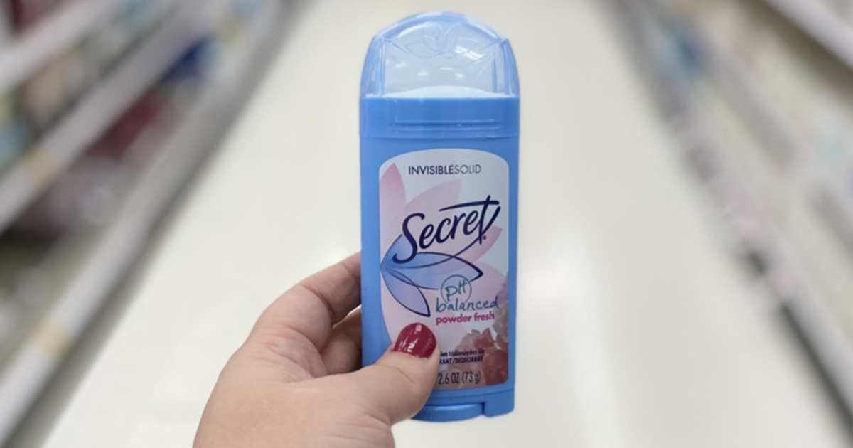 Get TWO Secret Deodorants for Only $2.98 After Target Gift Card! | Hip2Save