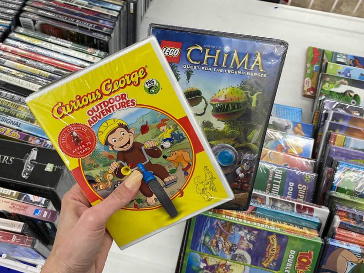Blu-ray Movies Just $1 at Dollar Tree | Curious George, LEGO & More