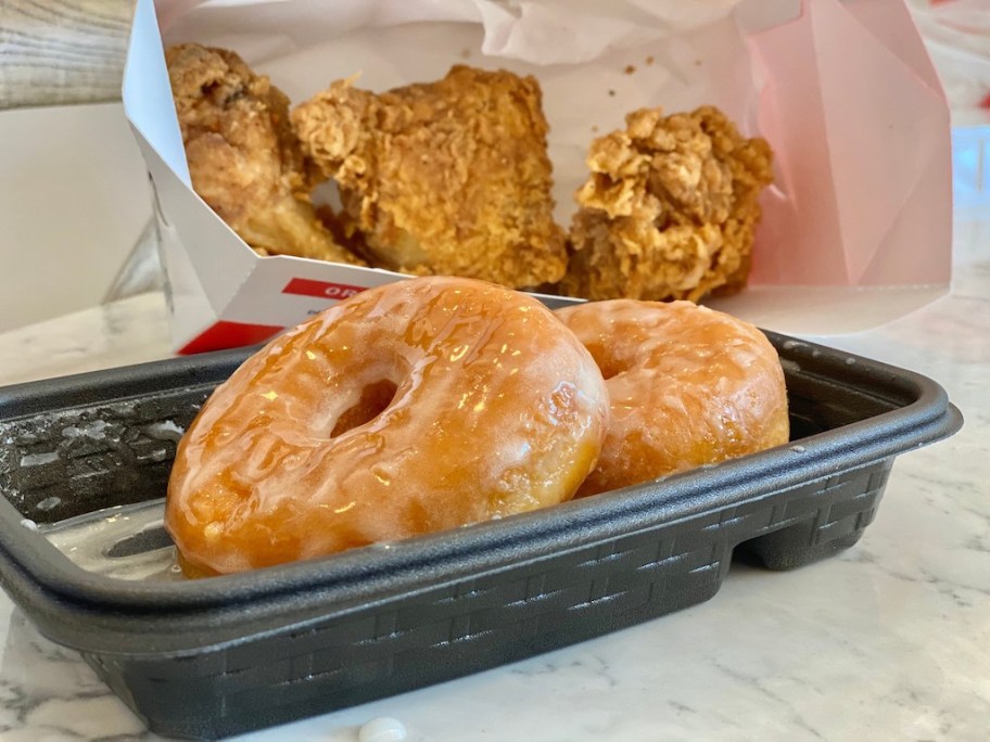 We Tried the New KFC Fried Chicken & Donut Sandwich | Hip2Save