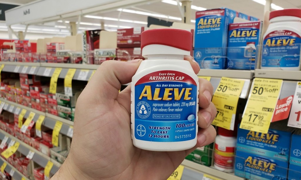 Aleve 100-Count Pain Reliever Only $4 on Walgreens.com (Regularly $12)