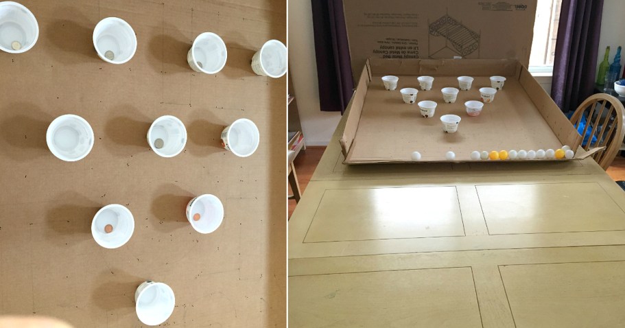 Have Bored Kids? This Reader Made a DIY Ping Pong Game - Hip2Save