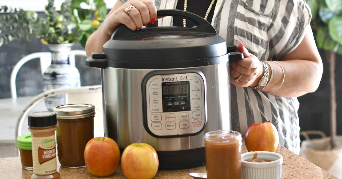 Instant Pot Applesauce in Just 5 Minutes | Exclusive Hip2Save Recipe