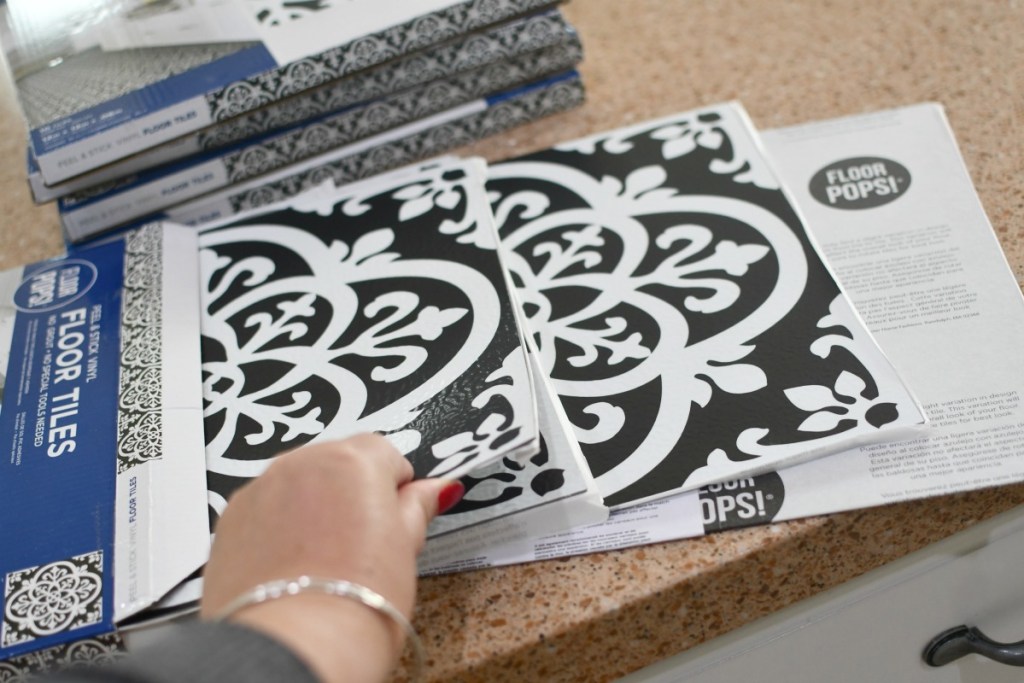 We Installed Peel & Stick Tile for $50 and Love the Results | Hip2Save