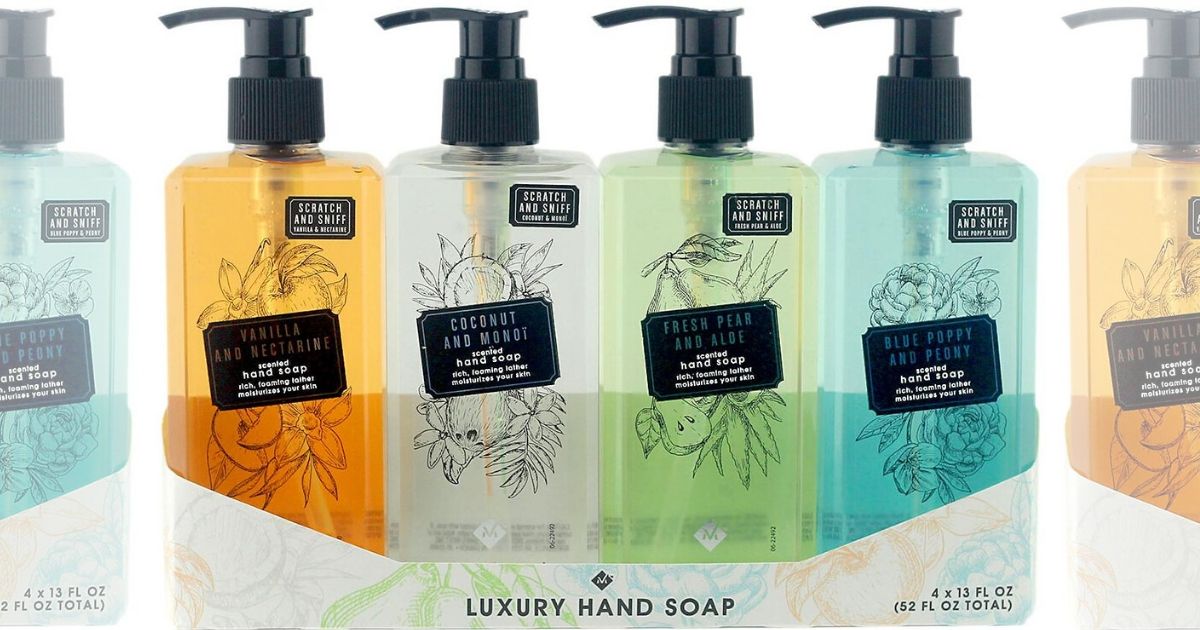 Member's Mark Luxury Hand Soap 4-Pack Only $9.98 at Sam's Club