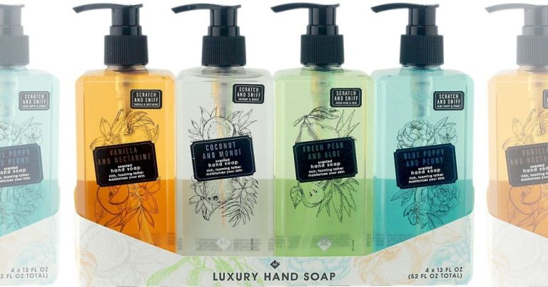 Member's Mark Luxury Hand Soap 4-Pack Only $9.98 at Sam's Club