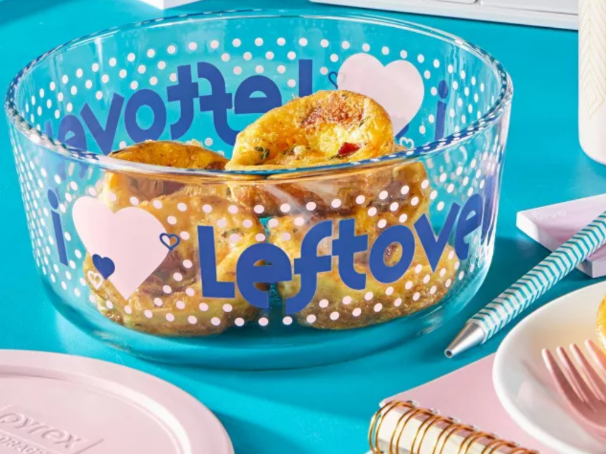 Pyrex Decorated Food Storage Containers Only $9 at Target