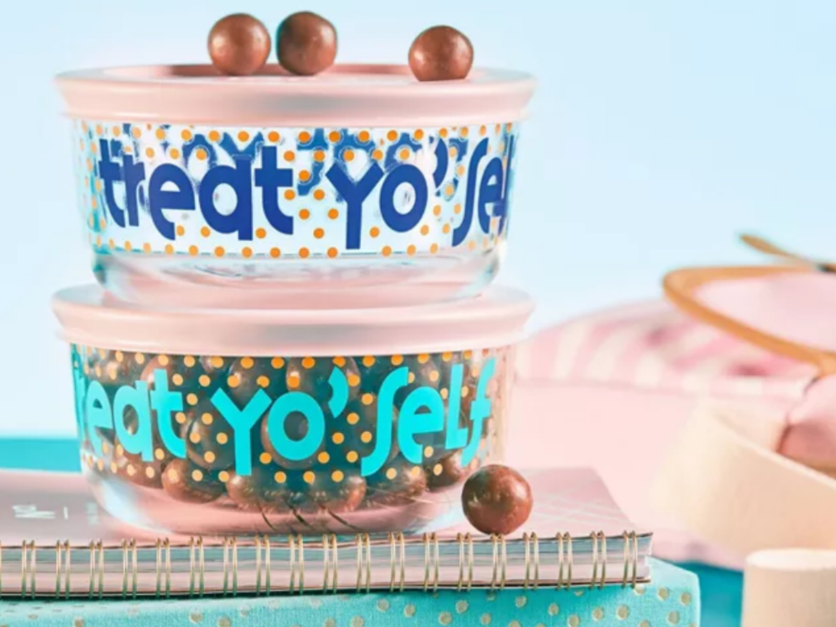 Pyrex Decorated Food Storage Containers Only $9 at Target