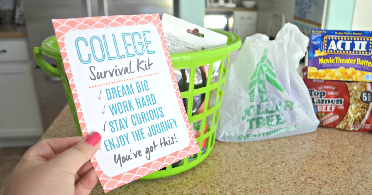 College Survival Kit Ideas with Dollar Tree Items | Hip2Save