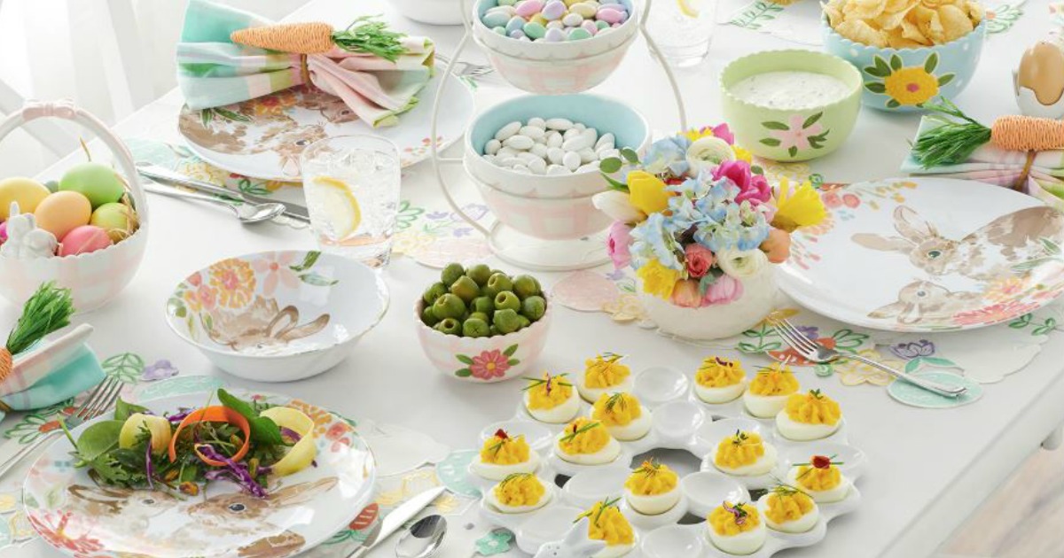 Up to 80% Off Spring Melamine Dishes + FREE Shipping for Kohl's Cardholders