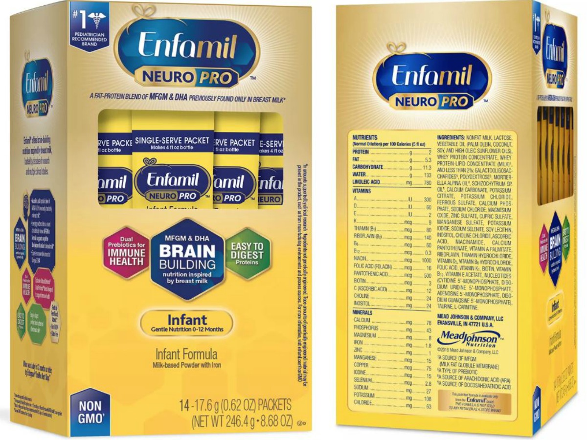 50% Off Enfamil & Similac To-Go Baby Formula on Target.com