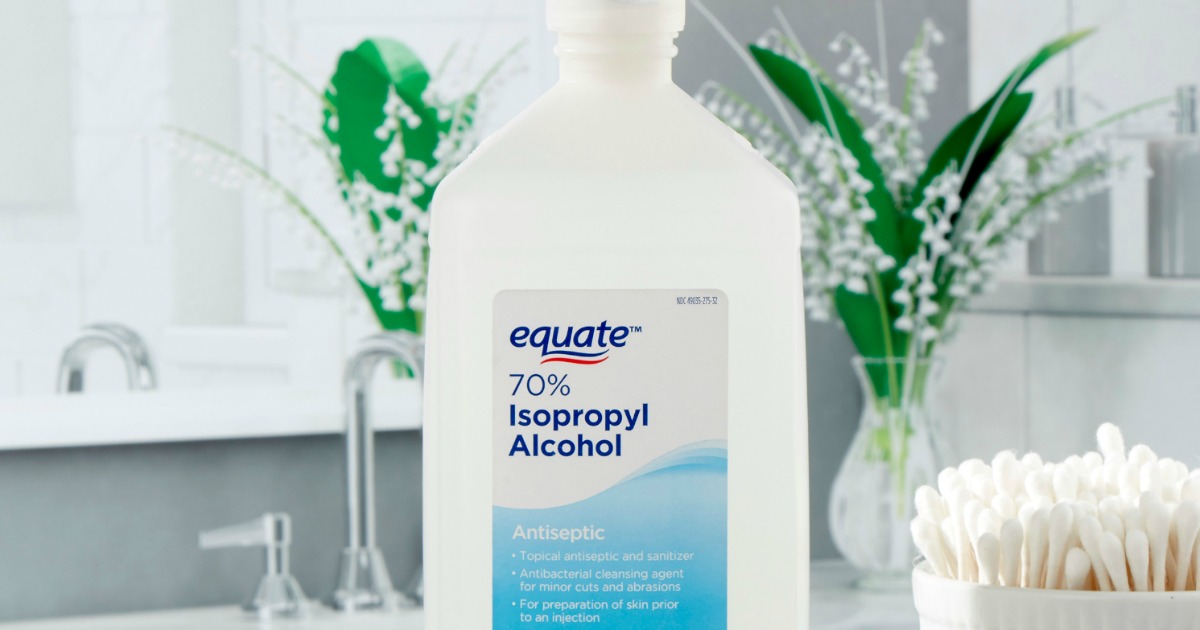 Equate Isopropyl Alcohol 2-Pack Only $3.92 on Walmart.com