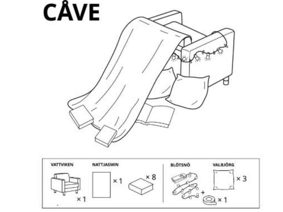 IKEA is Sharing Free Instructions to Make 6 Blanket Forts | Hip2Save