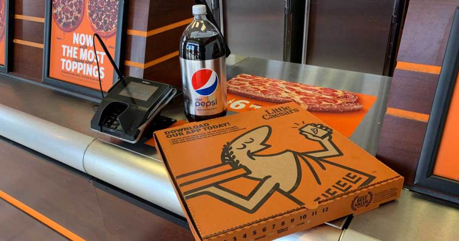 NEW Little Caesars Promo Code = Large 2-Topping Pizza ONLY $5.99