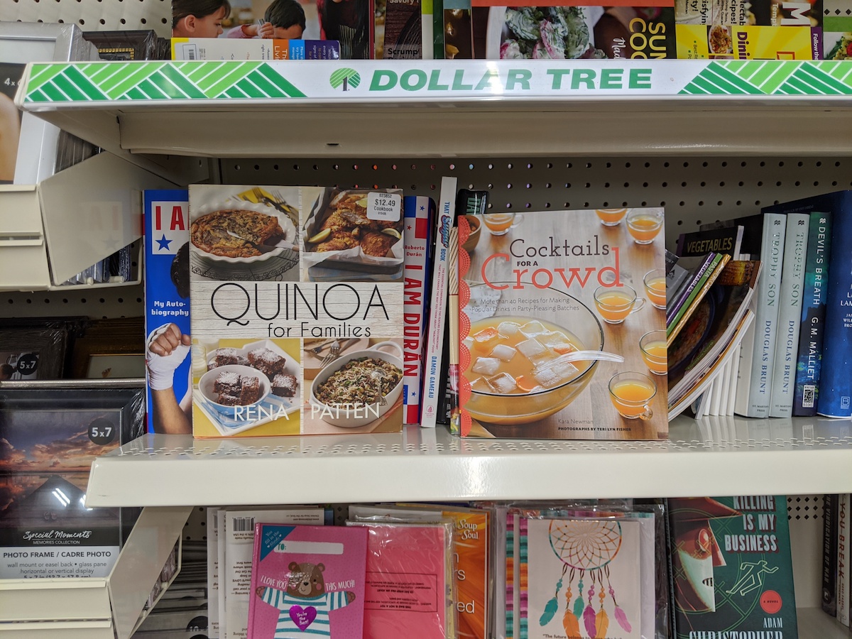 Hardcover Cookbooks Only $1 at Dollar Tree