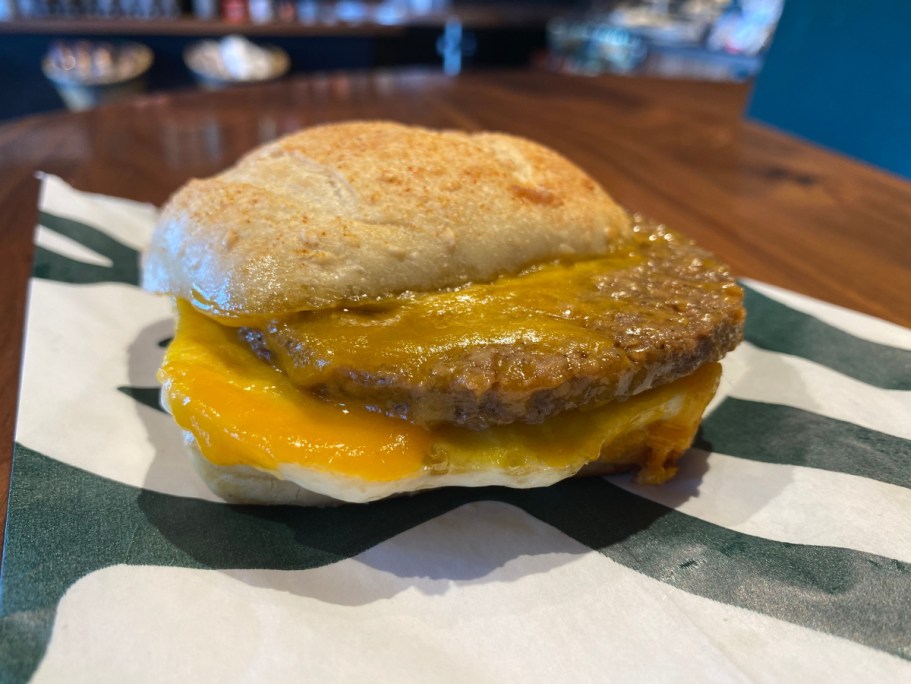 Starbucks Impossible Breakfast Sandwich Now Available