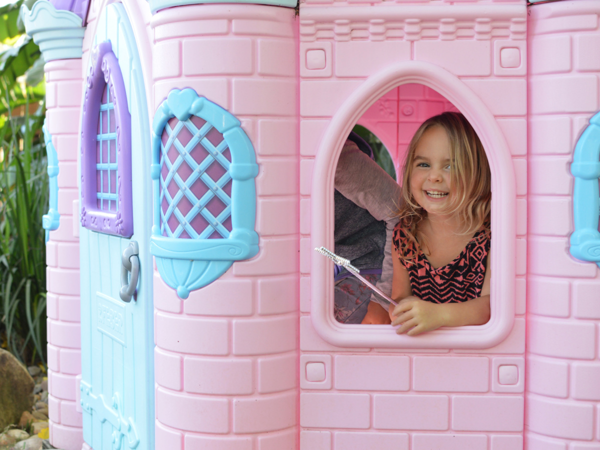 This Jumbo Princess Palace Playhouse Can be Yours for a Mere $900