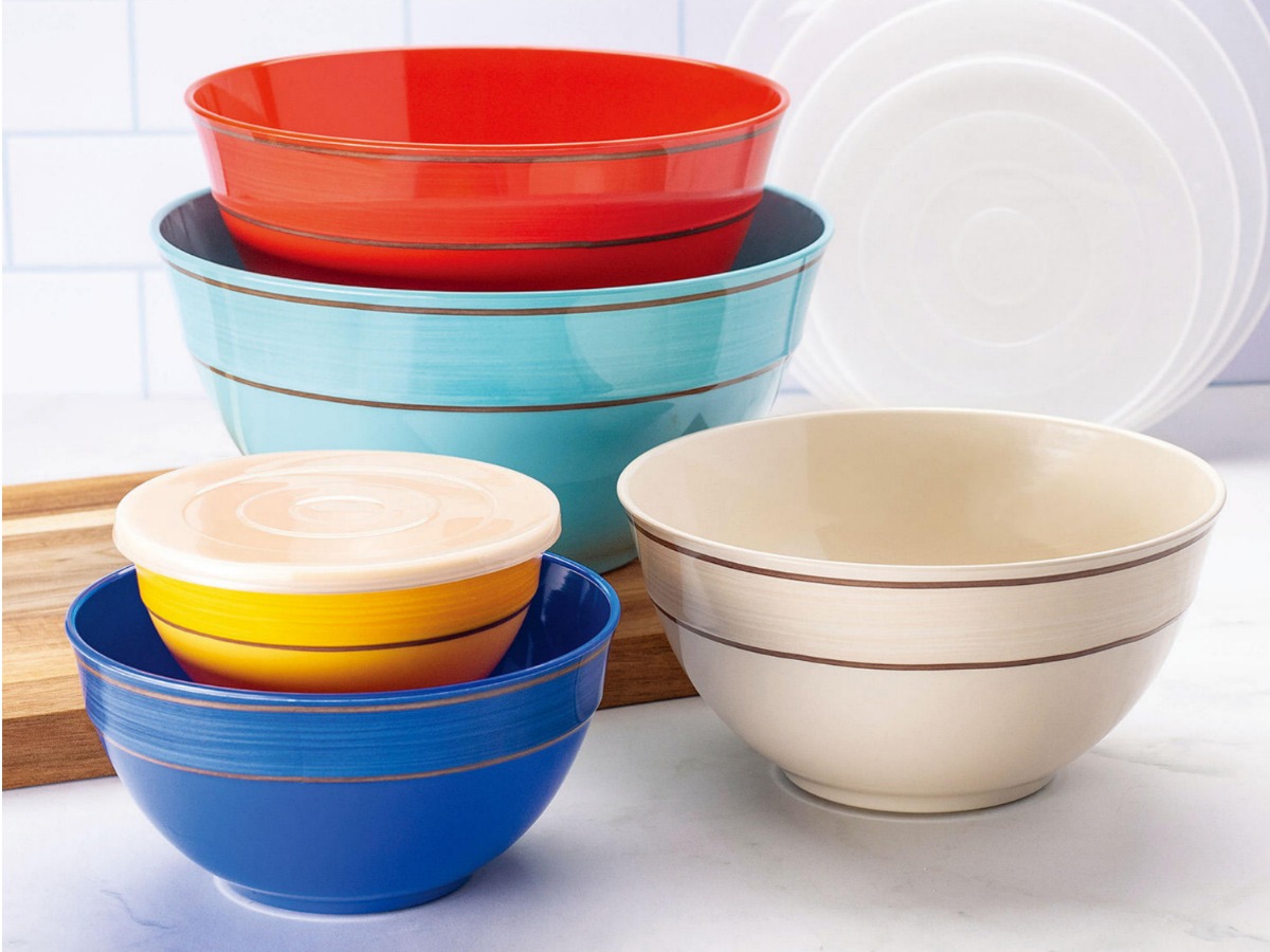 10-Piece Melamine Mixing Bowl Set Just $14.98 on Sam's Club | Awesome ...