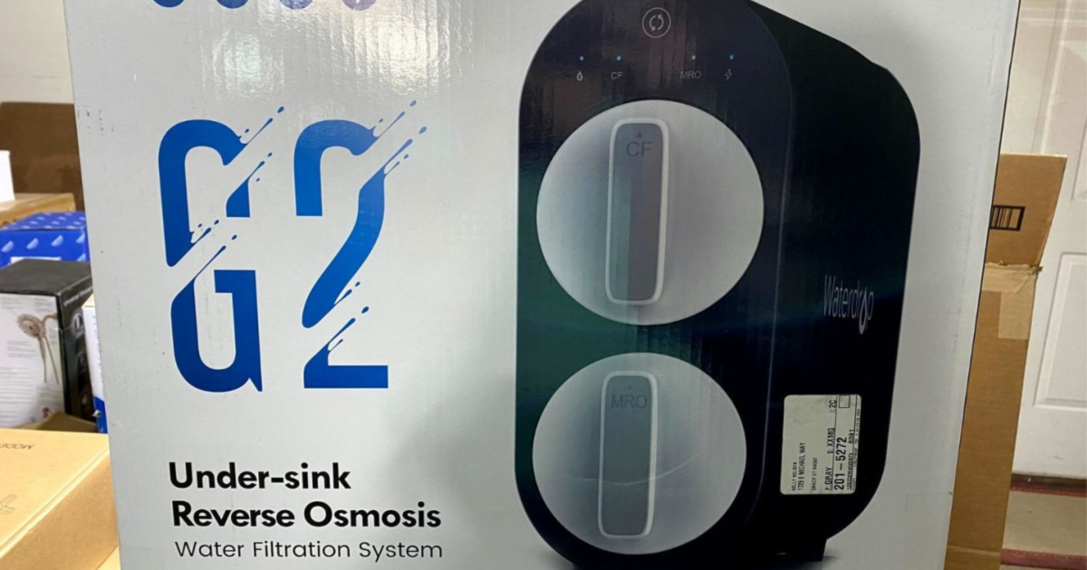 Waterdrop Tankless Water Filtration System Only $224.99 Shipped on ...