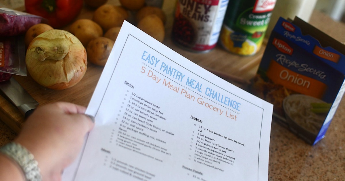 Easy 5-Day Dinner Meal Plan - Family Favorite Recipes | Hip2Save